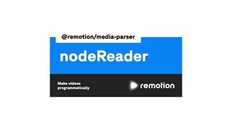 Nodereader Remotion Make Videos Programmatically