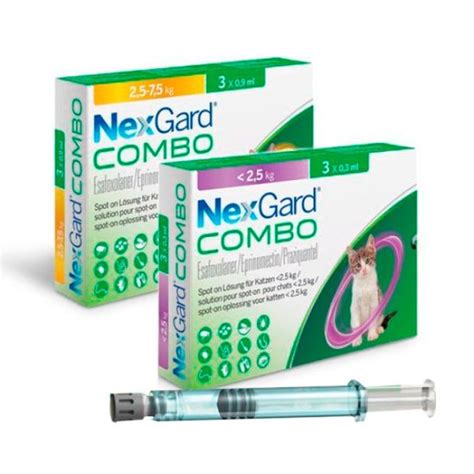 Купити НексГард Комбо для котів NexGard 💪 по кращій ціні 🔥399 грн🔥 в Zoohub