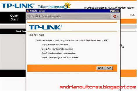Cara Setting Wifi Tp Link Speedy
