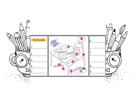 Classroom Objects Profesocial