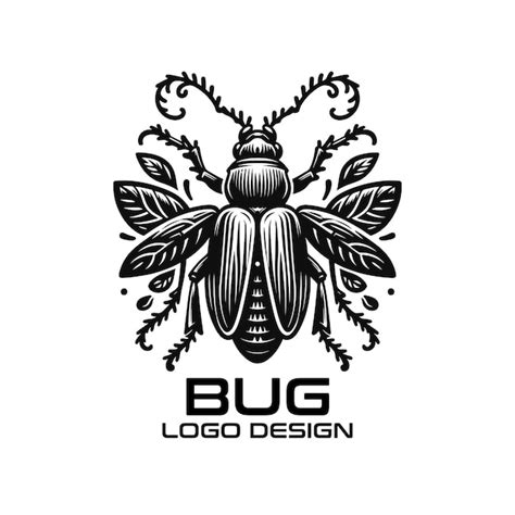 Premium Vector Bug Vector Logo Design