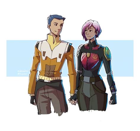 Pin By Mateus Teodoro On Ezra Bridger And Sabine Wren Sabezra Star