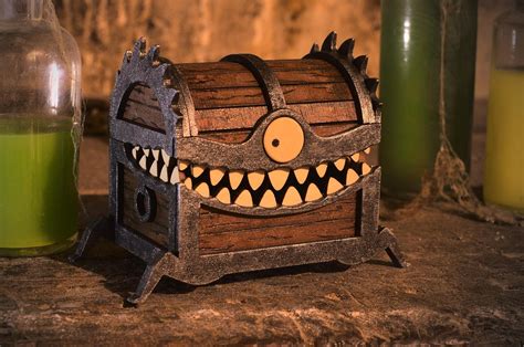 Monster Treasure Chest Halloween Box 10 Steps With Pictures
