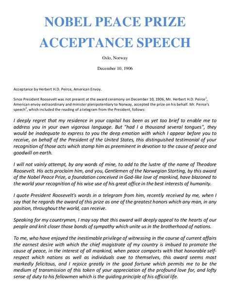 19 Acceptance Speech Examples To Download