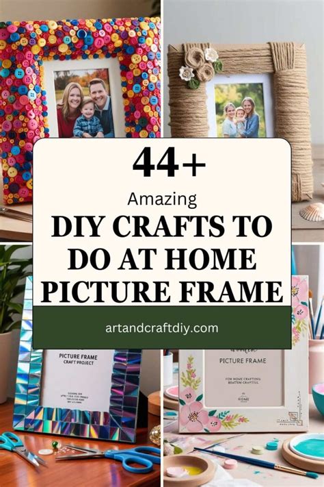 14 Amazing Diy Crafts To Do At Home Picture Frame Diy Art And Crafts Ideas