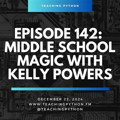 Teaching Python Podcast On Linkedin Middle School Magic Integrating Ai Data Science And
