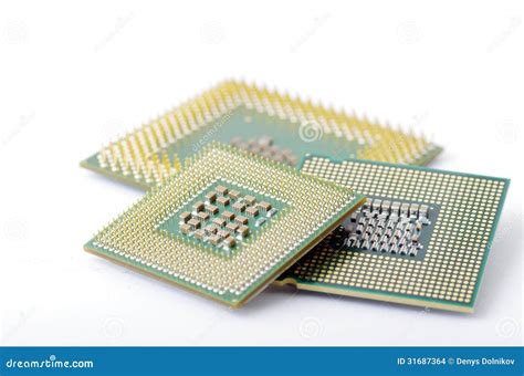 CPU Stock Photo Image Of Computer Connection Information 31687364