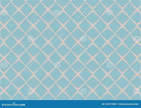 Diagonal Tile Pattern Vector For Wallpaper Textile Background Stock
