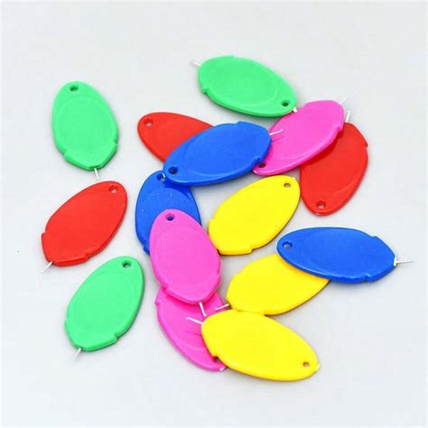 Thumb Colored Needle Threading Device Small Needle Hole Lead Threading