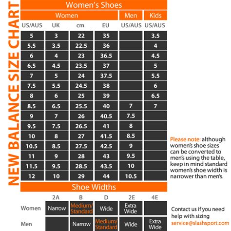 New Balance Running Shoes Size Chart At Richard Thurmond Blog