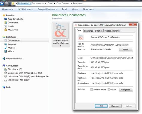 CorelDRAW X ConvertAllToCurves Nova Extensão Free Converte tudo em Curvas Corel na Veia