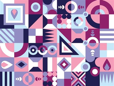 Premium Vector Modular Pattern Grid Systems