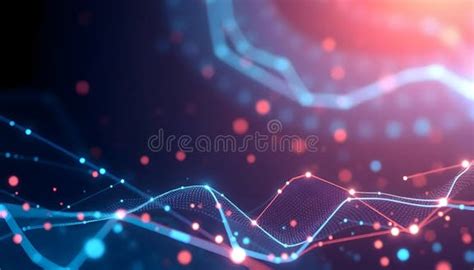 Colorful Abstract Data Representation Displays Connections And Visual