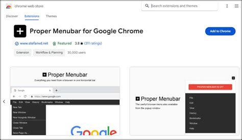 Add A Menu Toolbar To Google Chrome Or Microsoft Edge Online Computer Tips