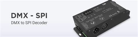 Dmx512 To Spi Decoder For Rgbrgbw Digital Led Strip Lights