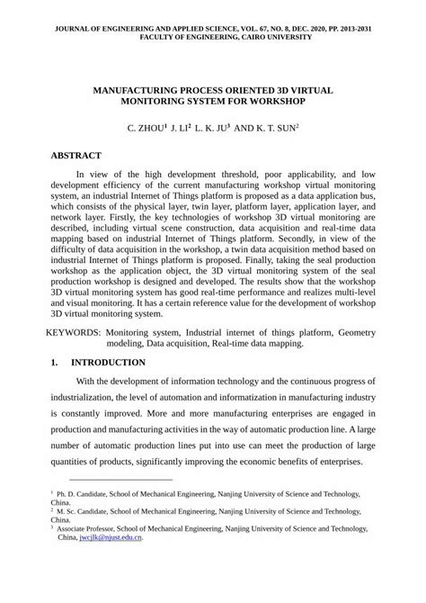 Pdf Manufacturing Process Oriented 3d Virtual … Dokumen Tips