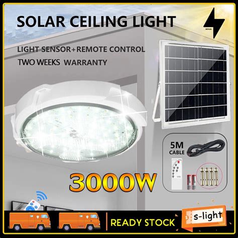 ไฟ โซล่าเซล 1แถม1 โคมไฟเพดาน 5000w ไฟเพดาน ไฟโซล่าเซลล์ ไฟวงกลม ไฟสปอร์ตไลท์ ปรับได้ ห้องที่