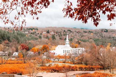 The Ultimate Guide To Visiting Stowe Vt In Fall 🍁