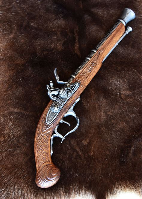 French Blunderbuss Pistol Espingole 18th Century Replica Tromblon