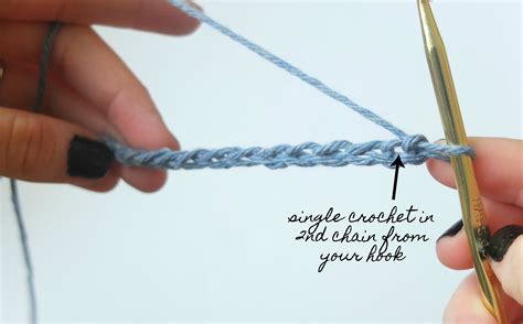 Single Crochet Stitch For Complete Beginners With Step By Step Photos