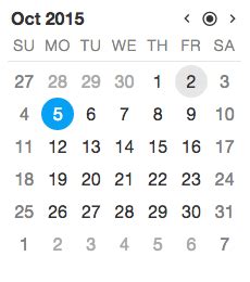 Npm React Month Calendar Skypack