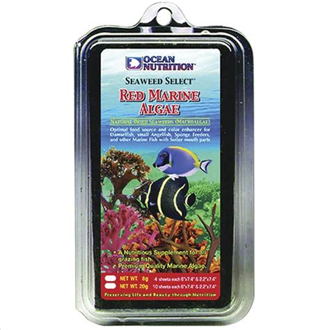 Ocean Nutrition Marine Red Algae Seaweed 20g With Seaweed Clip
