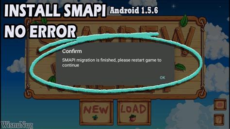 Smapi Android Easy Quick Install Original Cr4ck And Modded Xnb Youtube