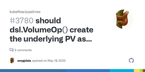 Should Dslvolumeop Create The Underlying Pv As Well As The Pvc