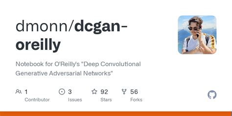 dcgan oreilly dcgans with tensorflow ipynb at master · dmonn dcgan oreilly · github