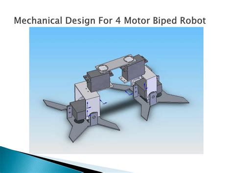 Ppt Design And Development Of Biped Robot Powerpoint Presentation Id6931526