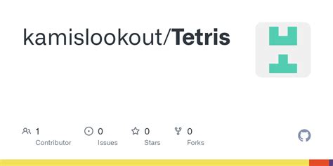 GitHub Kamislookout Tetris