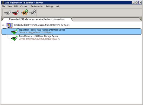 USB Redirector TS Edition 2 1 1 Free Software Download USB Device Redirection To Terminal Server