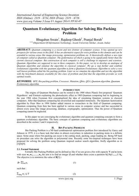 Quantum Inspired Evolutionary Algorithm For Solving Multiple Travelling