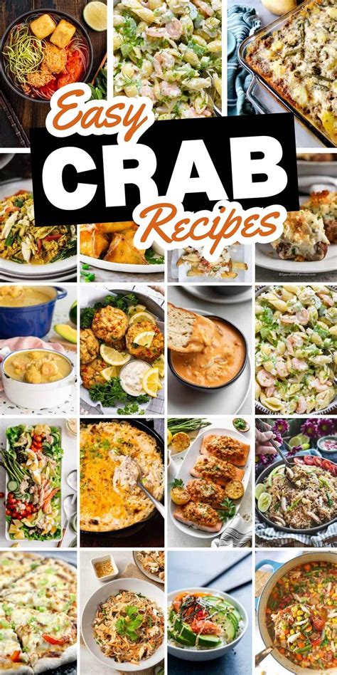 Easy Crab Meat Recipes Appetizers Soups Dinners