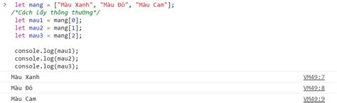 Destructuring Assignment Trong Javascript Final Blade