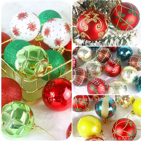 Badu Bg 30pcs Топки за коледно дърво 6cm Голяма топка Галванична плоча Пластмасова топка Картина