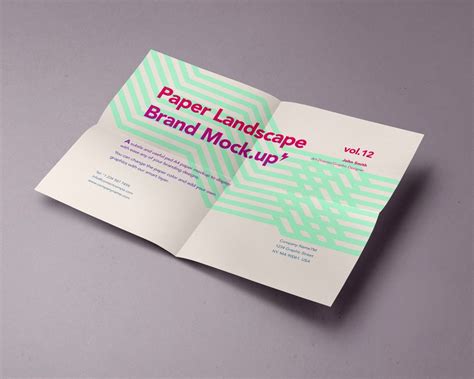 Psd A4 Paper Mock Up Vol12 Pixeden Club