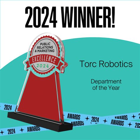 torc awarded public relations and marketing award torc robotics