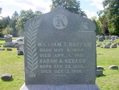 William Thomas Keefer 1854 1931 Find A Grave Memorial