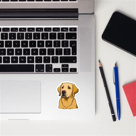 Yellow Lab Decal Sticker Etsy