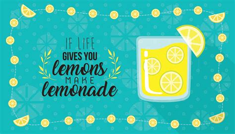 생활을 제공 하는 경우 당신은 레몬 레모네이드 손으로 글자를 작성을 만들 카드 인쇄 디자인입니다 현대 브러시 서 예 포스터입니다 벡터 일러스트 레이 션 0명에 대한 스톡