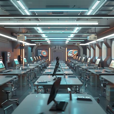 Classroom Filled With Computers Images Free Download On Freepik