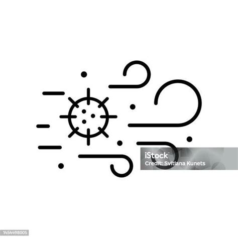 기침 라인 아이콘입니다 바이러스 사람 질병 치료 의사 공기 불쾌감 온도 약물 처방전 의사의 추천 건강 개념입니다 흰색 배경에