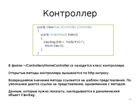 Введение в Aspnet Mvc презентация доклад проект скачать