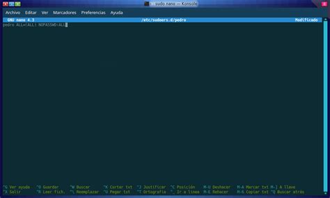Cómo Ejecutar Sudo Sin Contraseña