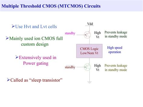 Low Power Design Techniques For Asic Soc Design Ppt