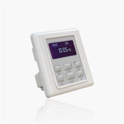 LCD Display Intelligent Timer Switch With Cycle Settings High Frequency Loop Switch And Light