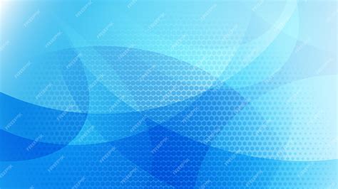 Premium Vector Abstract Background Of Curved Lines Curves And Halftone Dots In Light Blue Colors