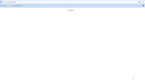 React Application Integration To Microsoft Graph Using Microsoft Graph Sdk