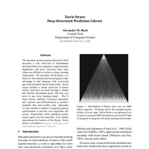Torch Struct Deep Structured Prediction Library Acl Anthology